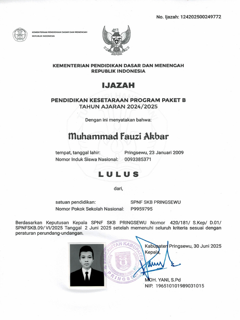 Muhammad Fauzi Akbar | PDF