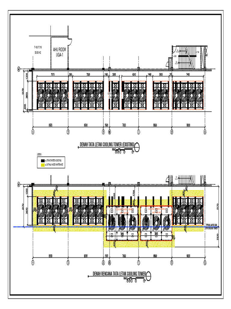 Cooling Tower Layout and Specifications | PDF