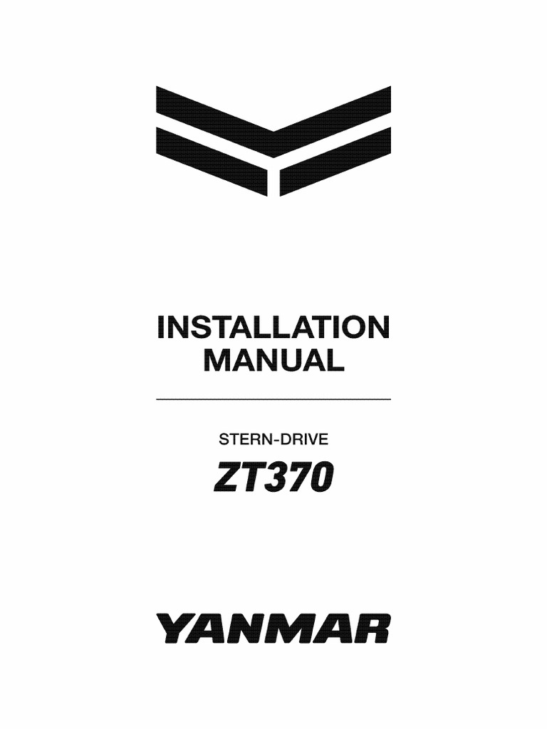 Zt370 Installation Manual - 0fztd-En0022 - 2021.06 | PDF