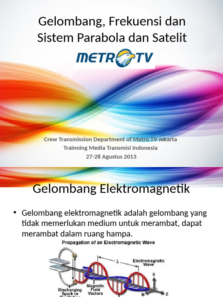 Gelombang Elektromagnetik dan Parabola | PDF
