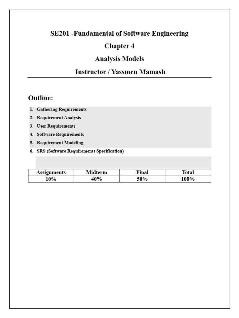 SE201 Chapter4 | PDF | Information Technology Management | Computer Science