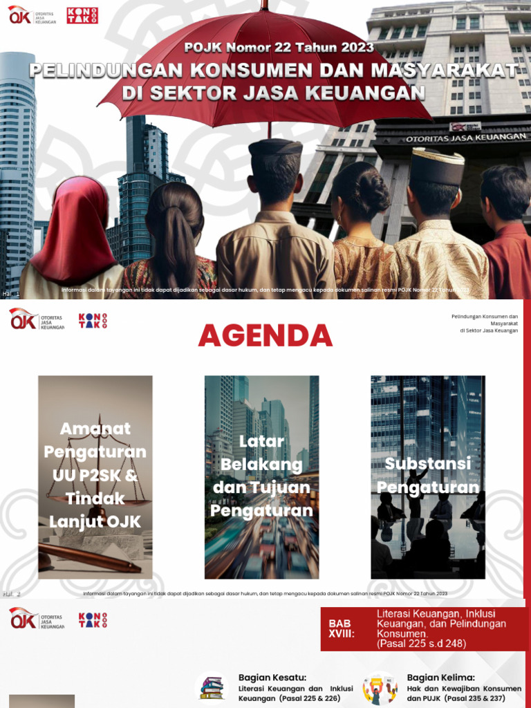 Perlindungan Konsumen dalam POJK 22/2023 | PDF