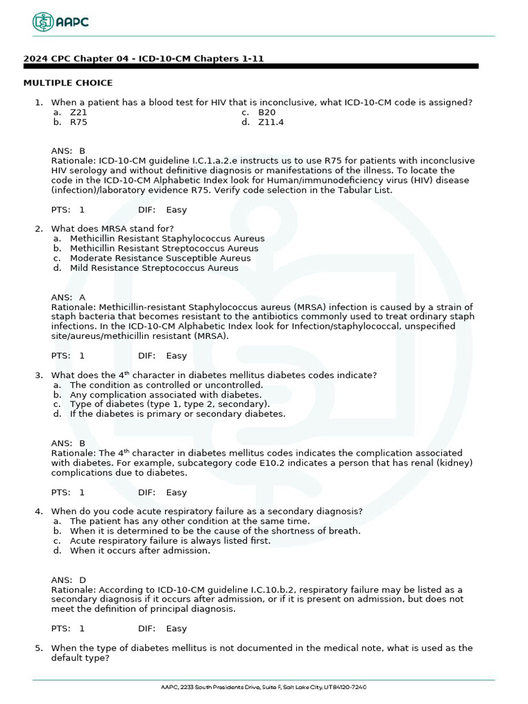 ICD-10-CM Coding Guidelines Overview | PDF | Chronic Kidney Disease ...