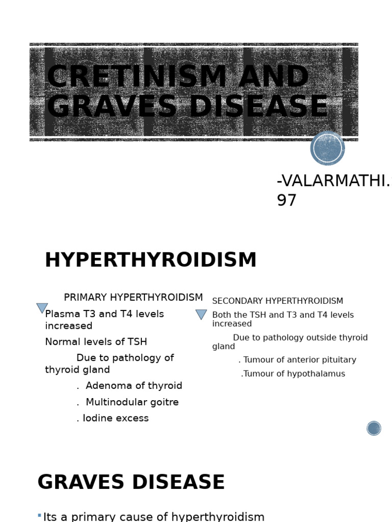 Cretinism: Causes and Treatments | PDF