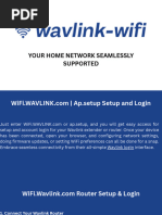 Accessing Wavlink Extender Setup Guide | PDF | Wi Fi | Computer Network