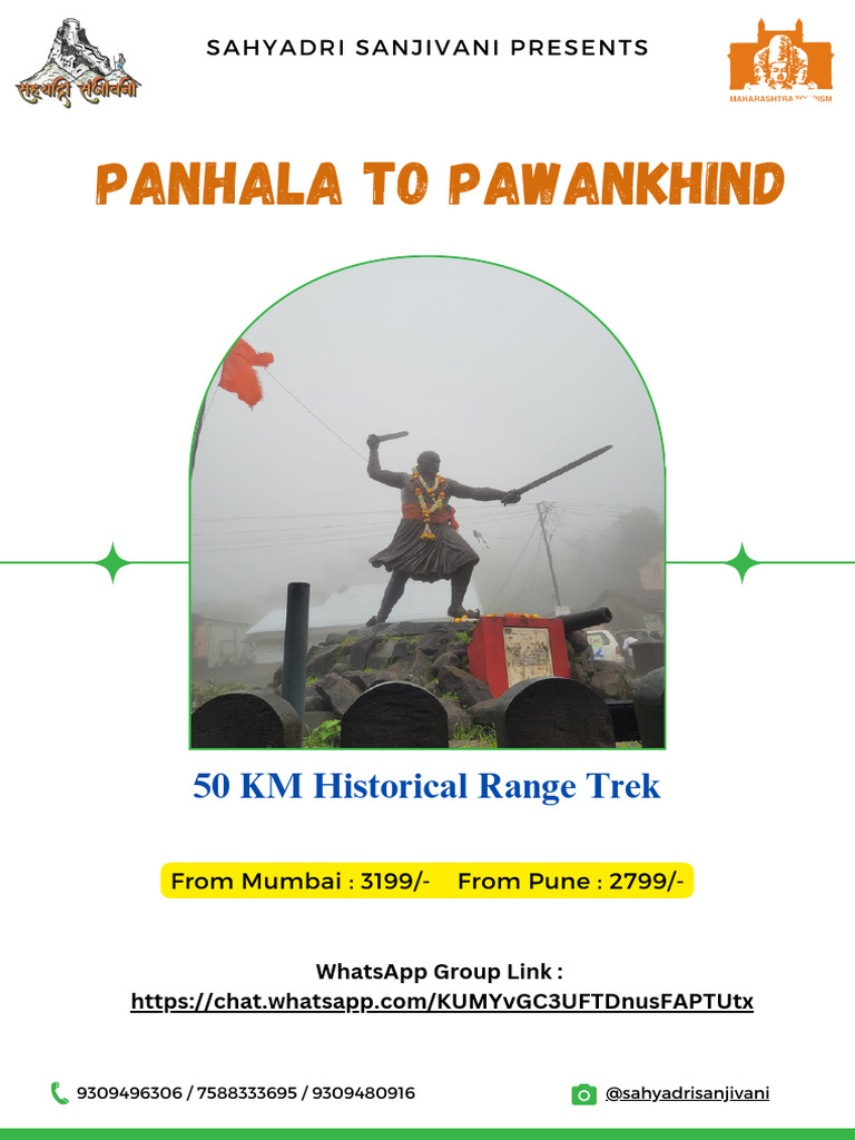 Panhala Fort To Pawankhind Range Trek PDF | PDF