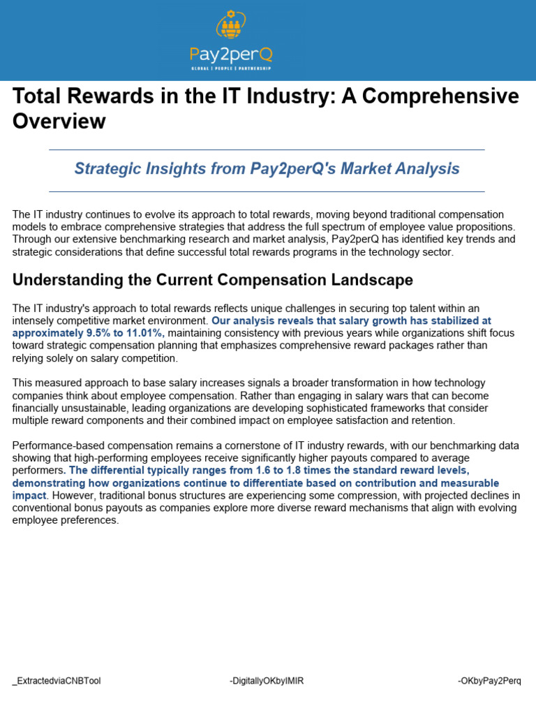 Executive Report - Skill Based Pay Philosophy | PDF | Cost Of Living ...