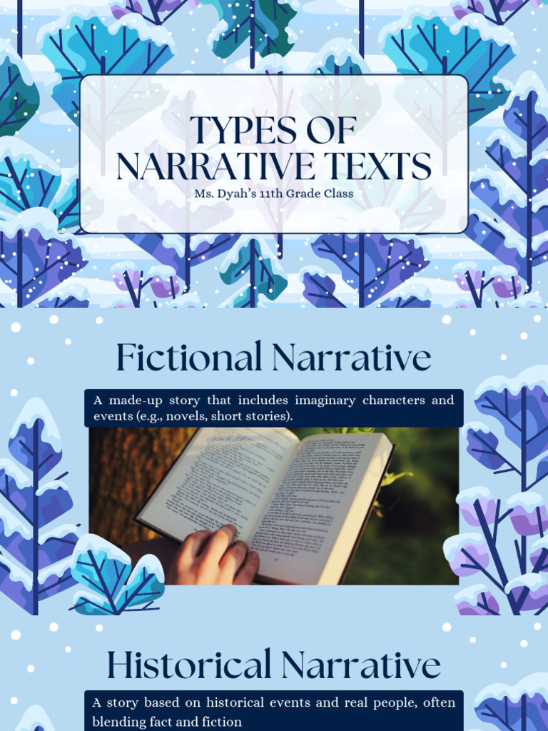 Types of Narrative Texts Explained | PDF | Narrative | Legends