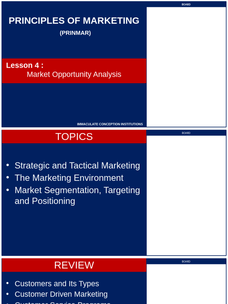 Air Prinmar Lesson4 | PDF | Marketing | Marketing Strategy