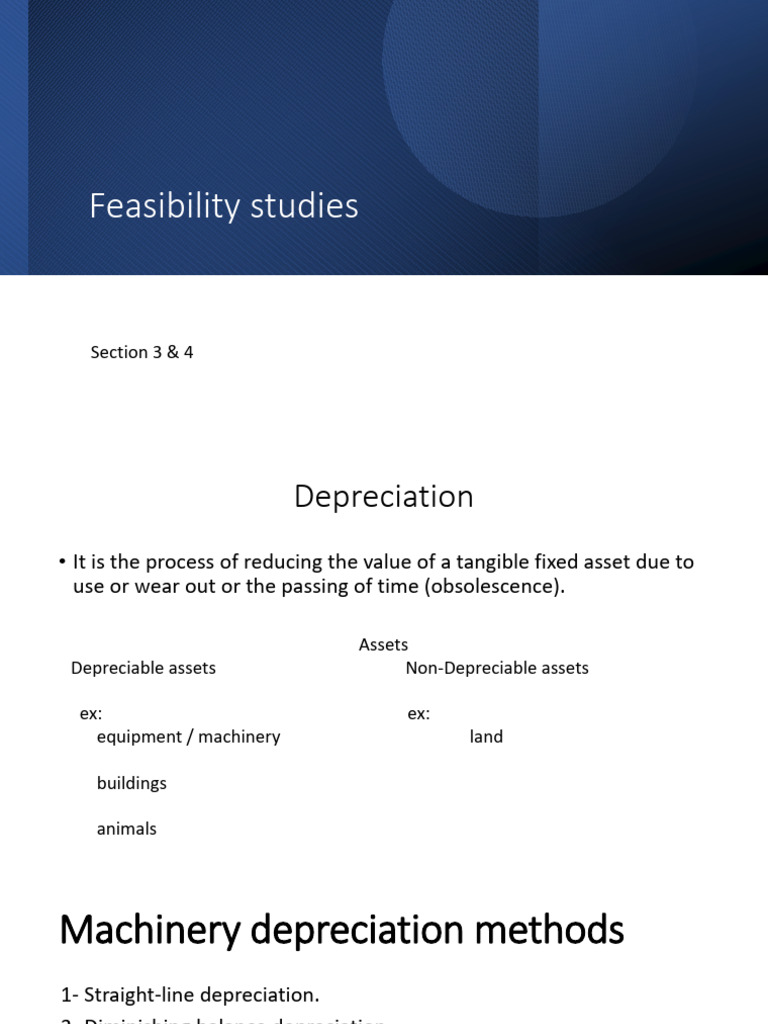 Depreciation Methods for Assets | PDF | Depreciation | Business Economics
