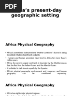 The Geography of The Sahara Desert - An In-Depth Analysis | PDF ...