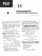 Class 11 Stoichiometry Notes | PDF | Stoichiometry | Mole (Unit)