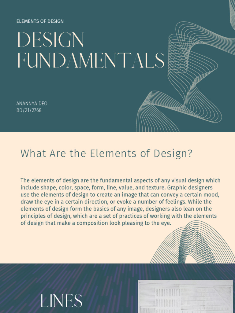 Elements of Design Explained | PDF
