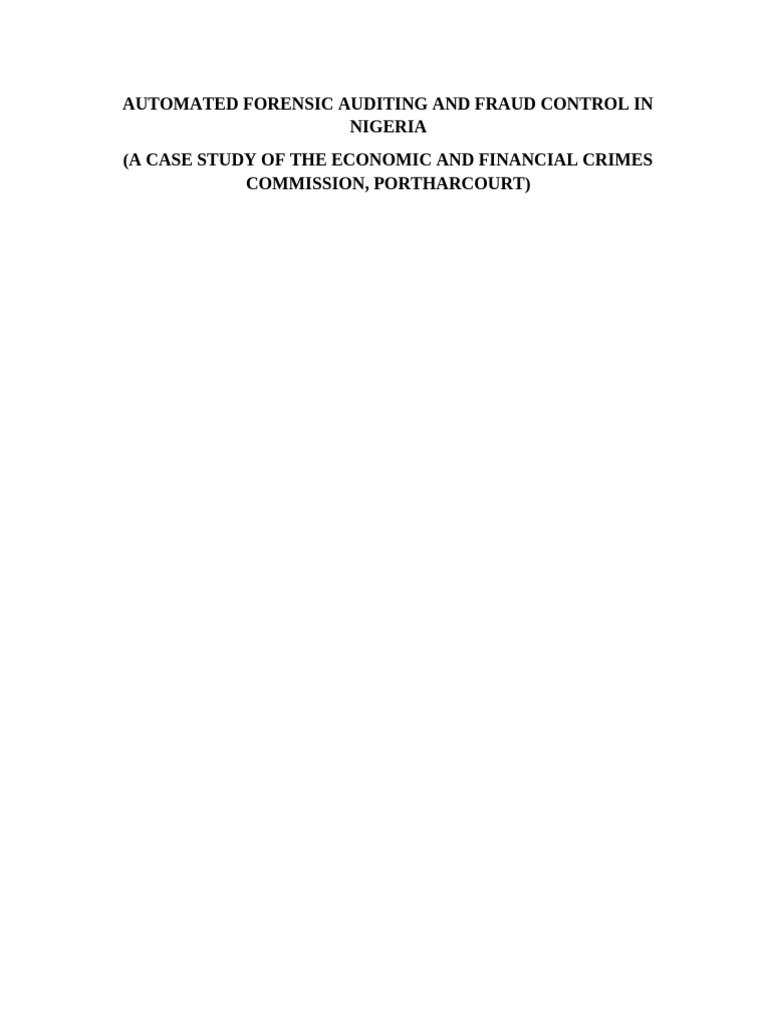 Forensic Auditing and Fraud Control | PDF | Audit | Internal Control