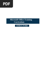 Advanced Level Microsoft Office 2024 Training Notebook | PDF | Microsoft Excel | Microsoft Office