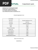 Old Mutual Reimbursement Claim Form | PDF