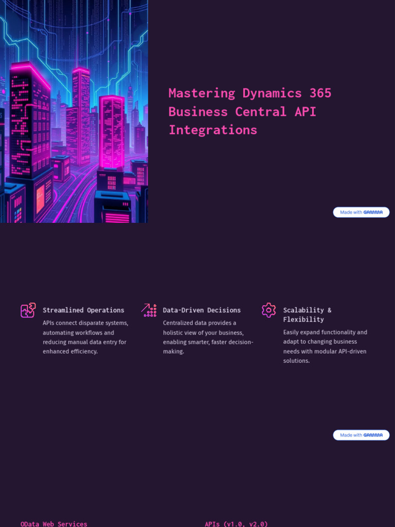 Business Central API Integration Guide | PDF | Computer Security | Security