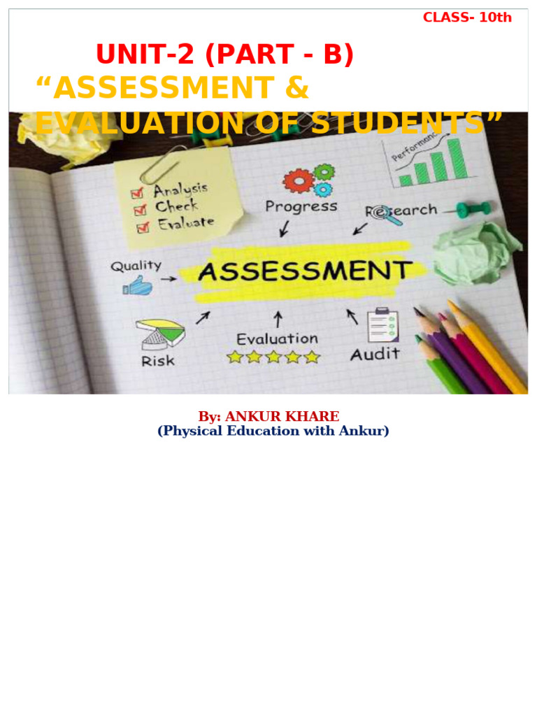 Unit-2 Assessment Evaluation | PDF | Educational Assessment | Evaluation