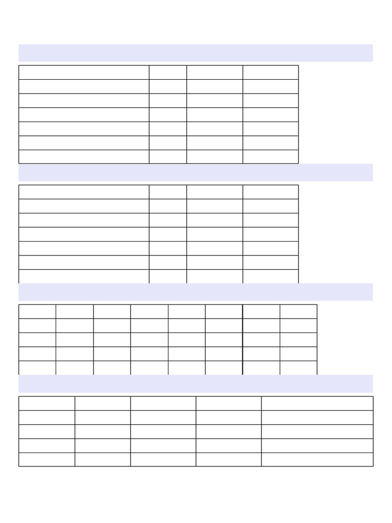 Home Workout Plan | PDF
