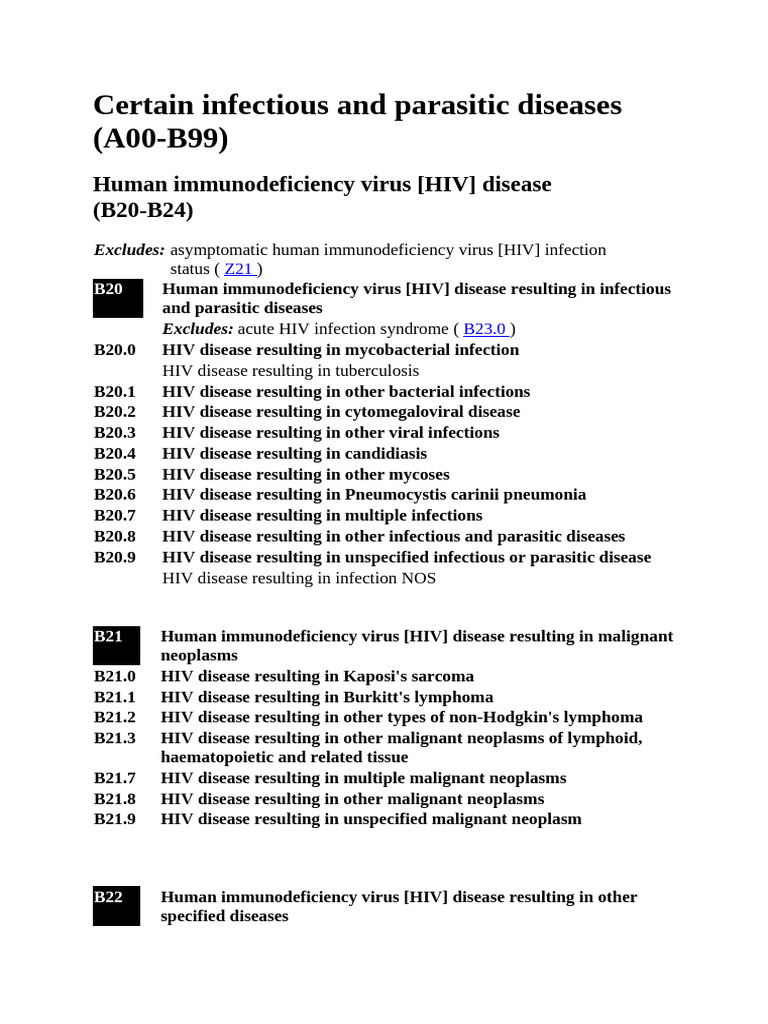 HIV Disease and Related Conditions Guide | PDF | Hiv/Aids | Hiv