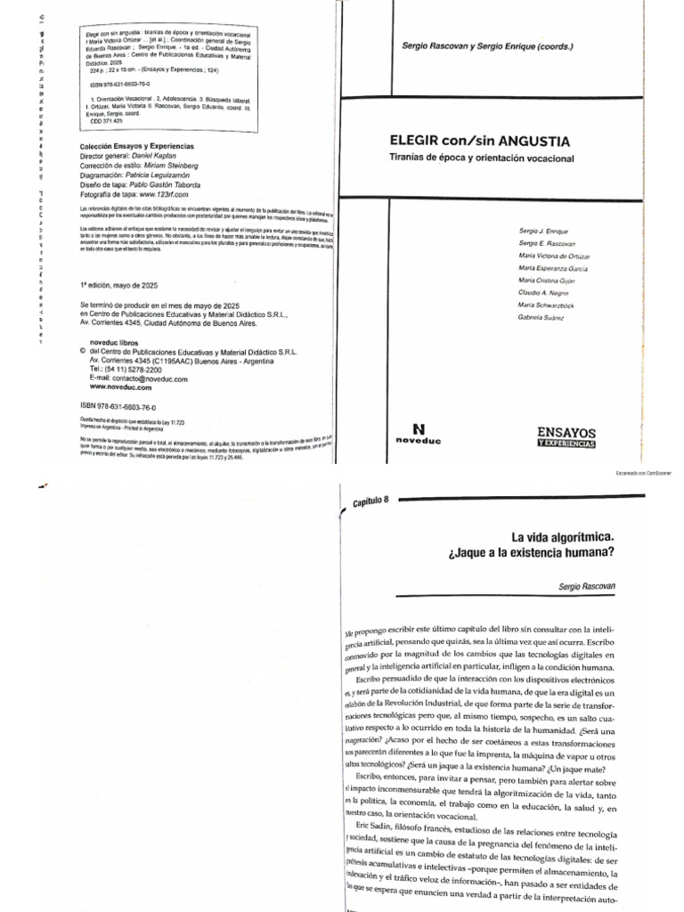 ROSCOVAN - Elegir Con-Sin Angustia | PDF