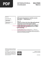 ISO 965-1, ENG, Ed 2, 2013 | PDF | Screw | Engineering Tolerance