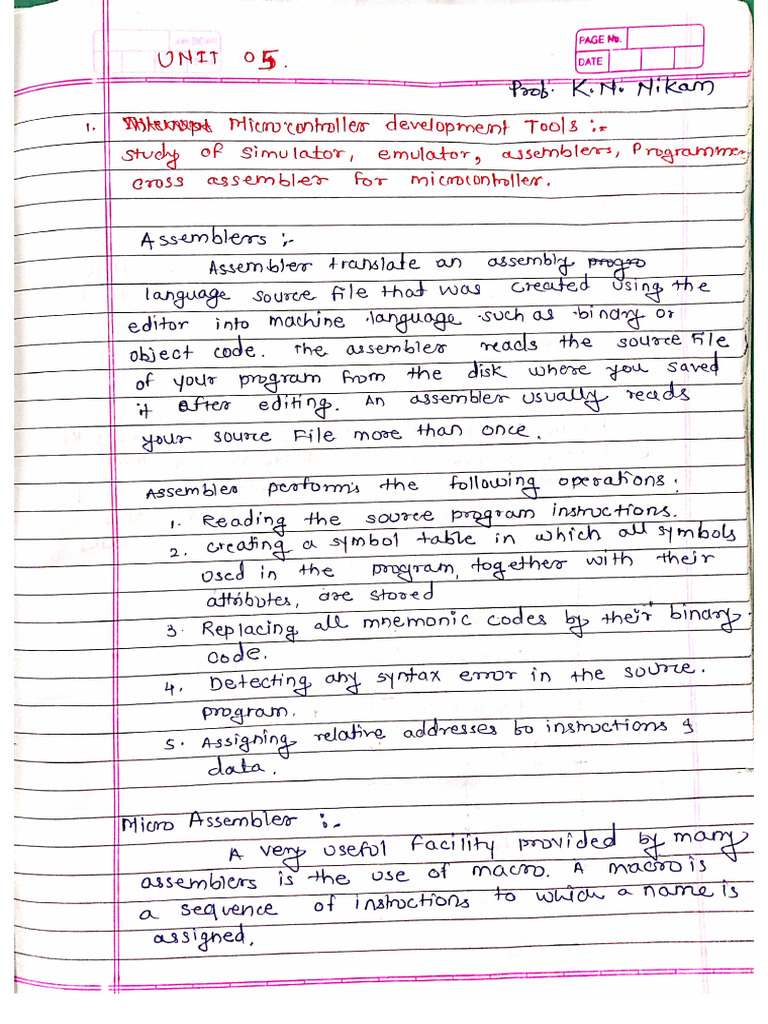 FMA Notes Unit - 5 | PDF