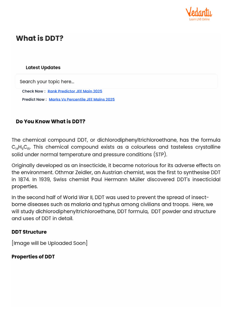 What Is DDT | PDF