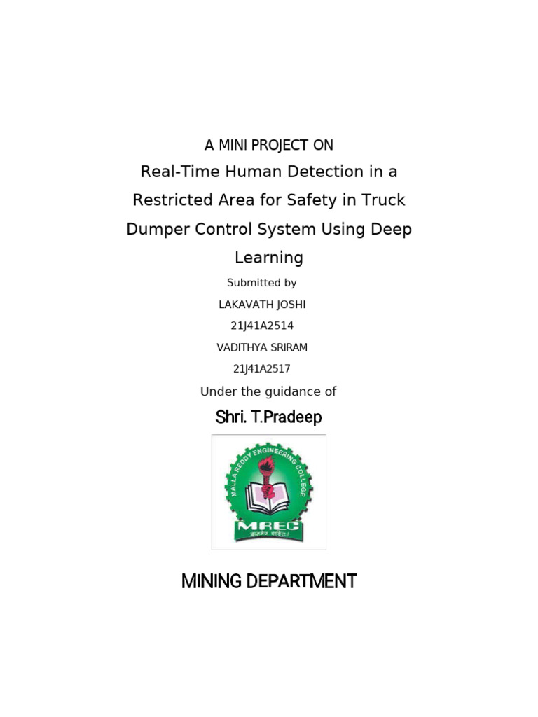 Real-Time Human Detection | PDF | Power Supply | Rectifier