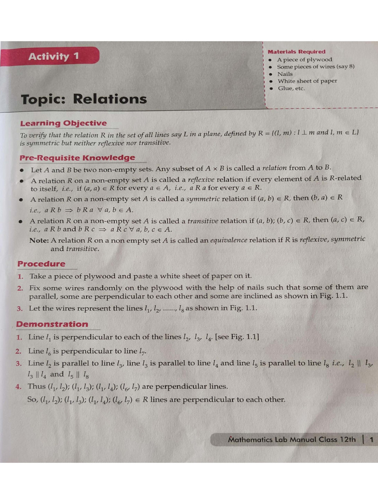 XII-Sci Lab Mannual Work | PDF