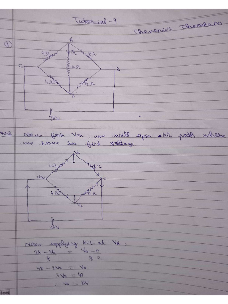 ECA Tutorial-9 | PDF