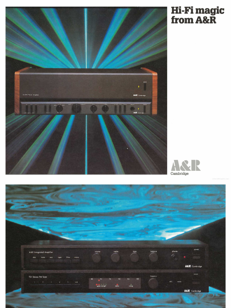 Arcam 1990 Brochure | PDF