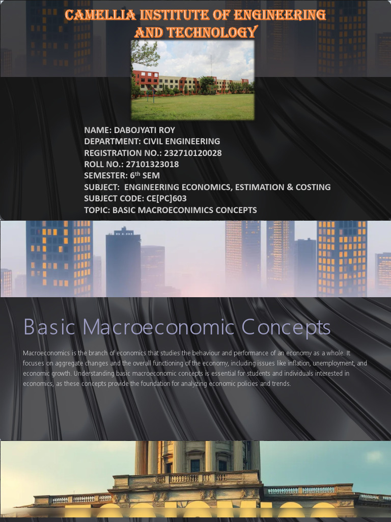 Basic Macroeconomic Concepts Explained | PDF | Macroeconomics | Inflation