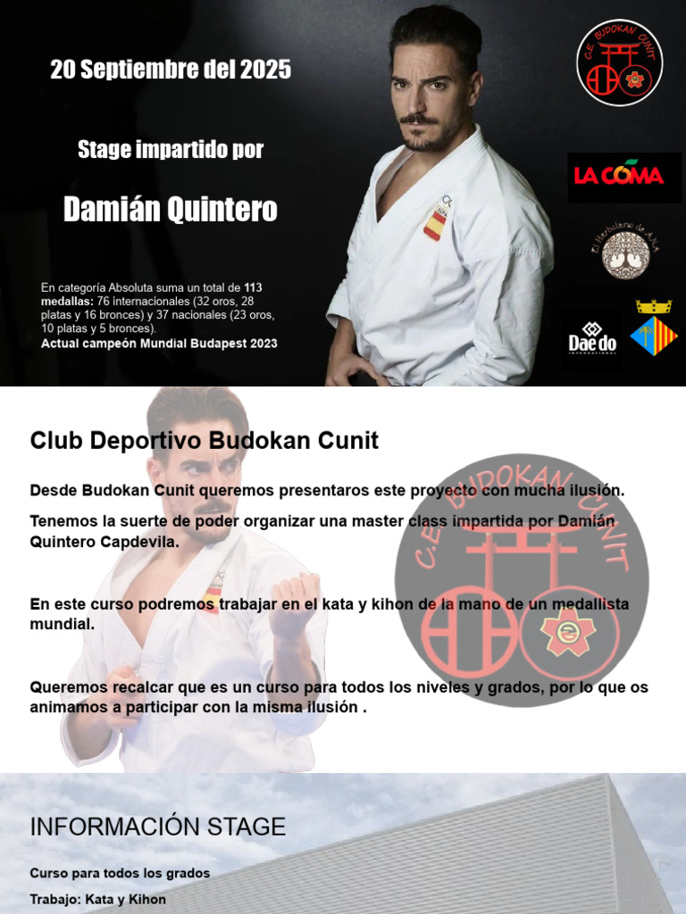 Stage Damián Quintero | PDF