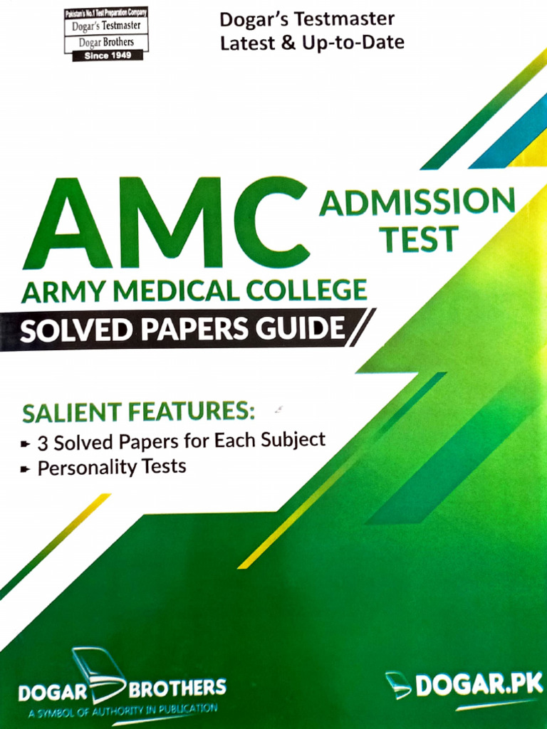 Dogar AMC Book Biology Portion (Taleem360) | PDF