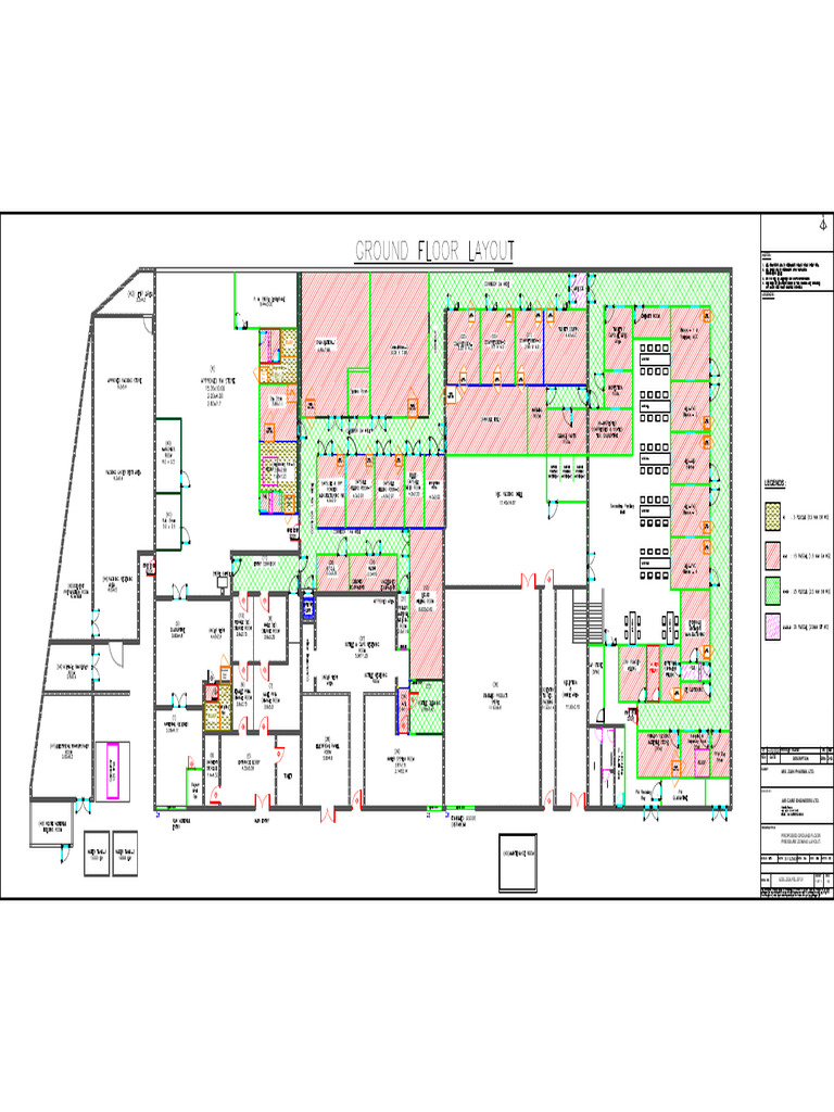 Proposed Ground Floor Pressure Zoning Layout | PDF | Architectural ...