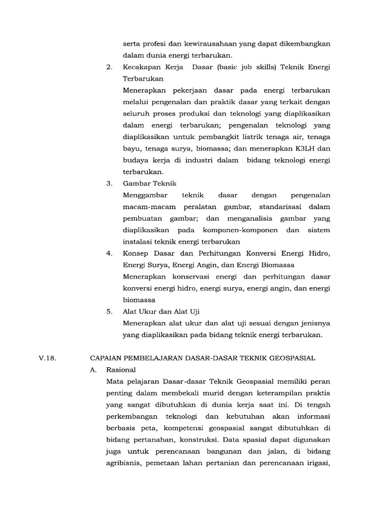 CP Fase E Teknik Geospasial | PDF
