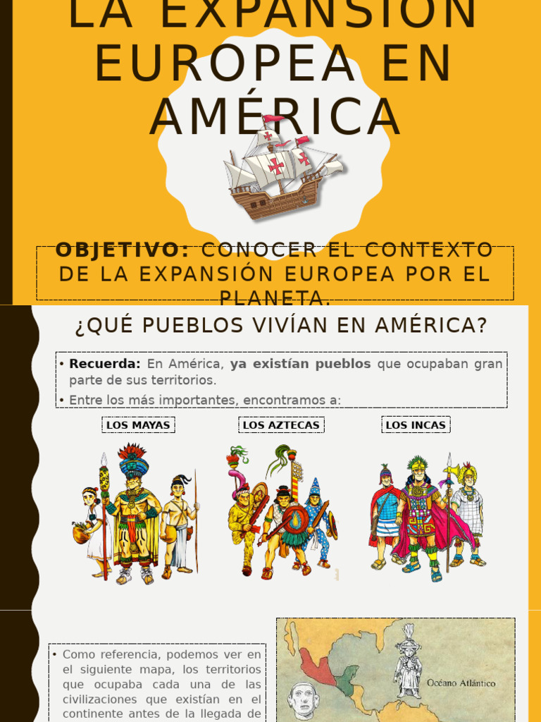 5° Básico - Historia y Geografía - La Expansión Europea en América ...