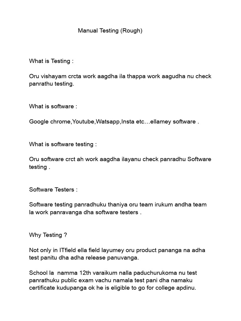 Importance of Phone Number Testing | PDF | Scrum (Software Development ...
