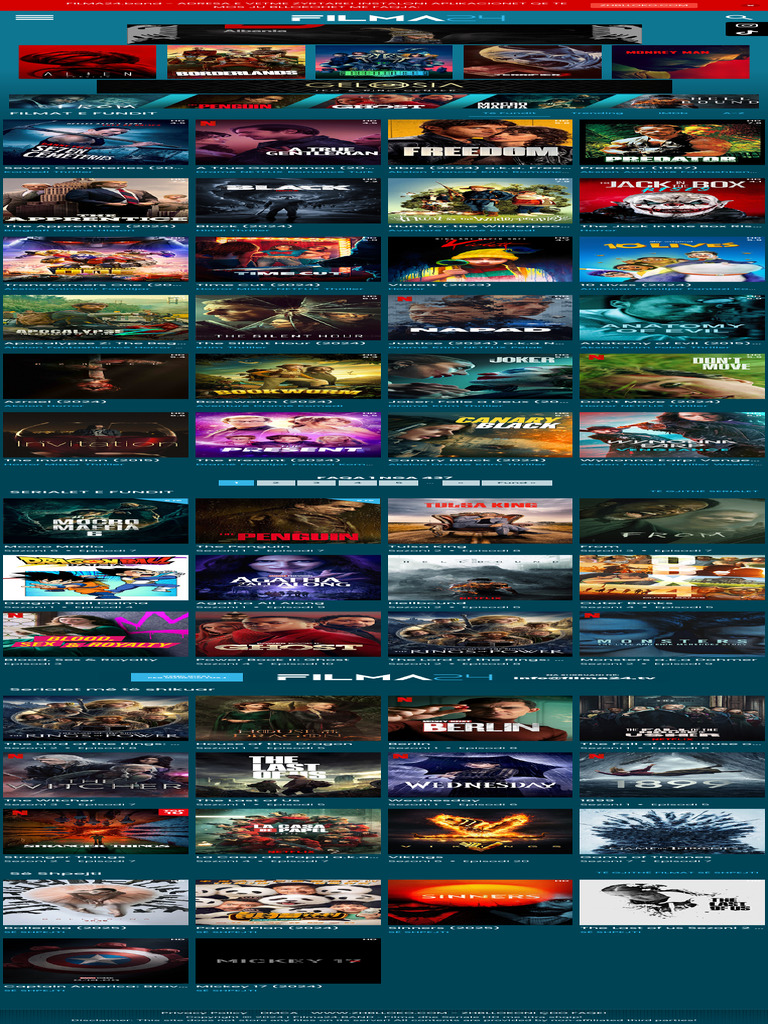 Filma24.Band Filma Dhe Seriale Me Titra Shqip HD | PDF