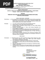 SK Koordinator Dan Pendistribusian MBG SMPN 13 Batam | PDF