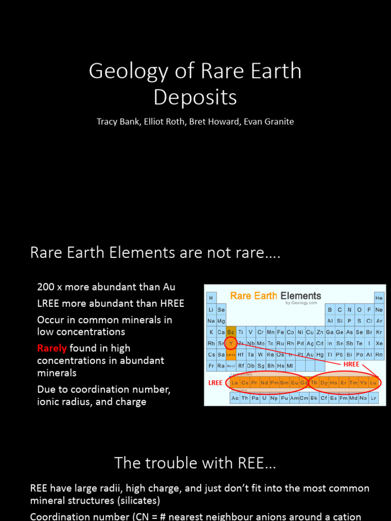 S T REE TechTeam MTG 062716 TBank Classification Scheme of REE Deposits ...