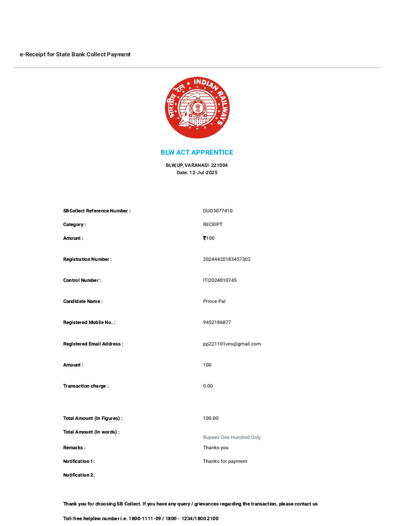 BLW Apprenticeship | PDF