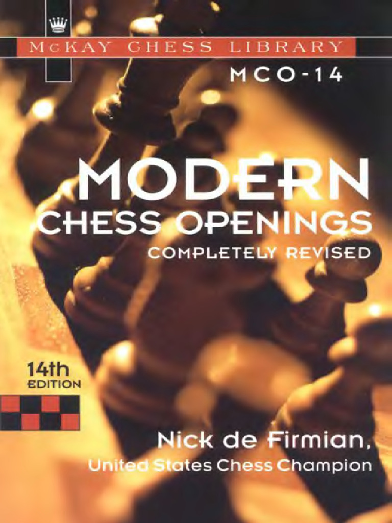 Modern Chess Openings Pdf