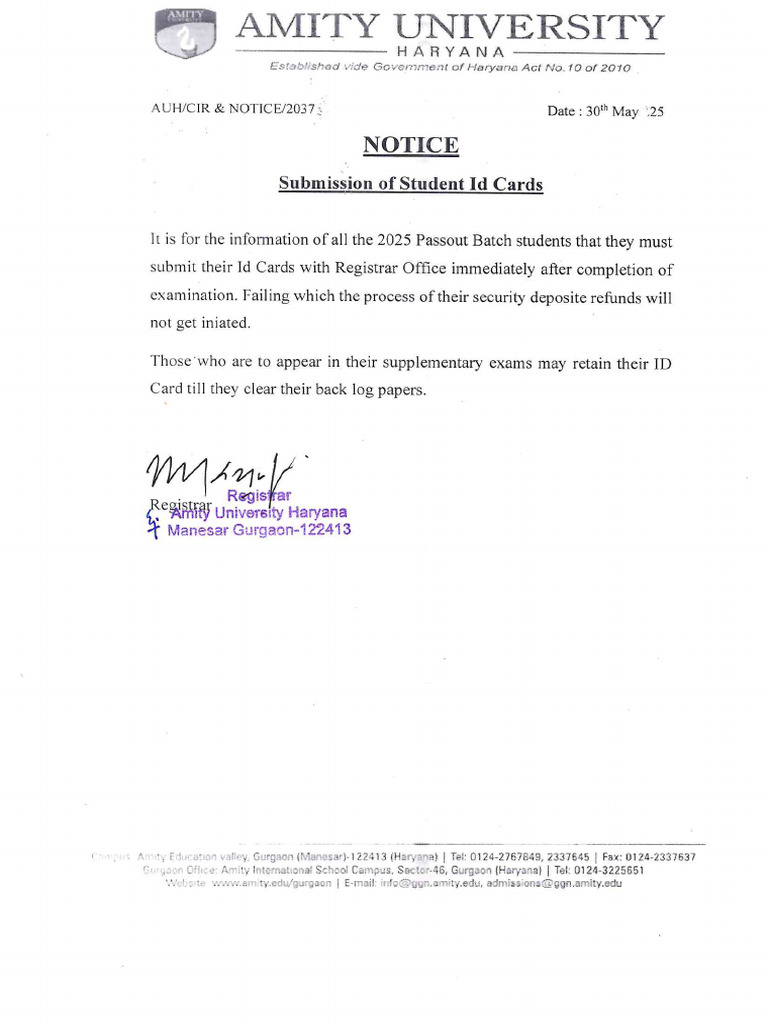 Notice Files | PDF