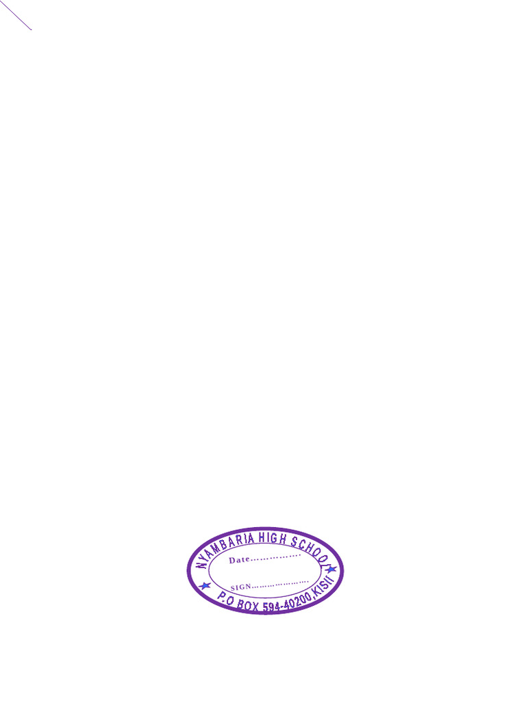 Oval Editable Stamp | PDF
