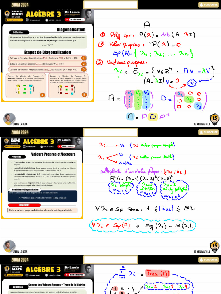 1 Diagonalisation | PDF
