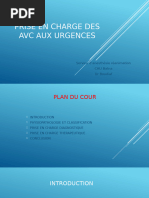Conduite A Tenir en Cas D'avc Infirmiers | PDF | Accident vasculaire cérébral | Maladies et troubles