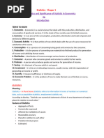 11 Economics Notes Ch01 Introduction Unlocked | PDF | Statistics ...