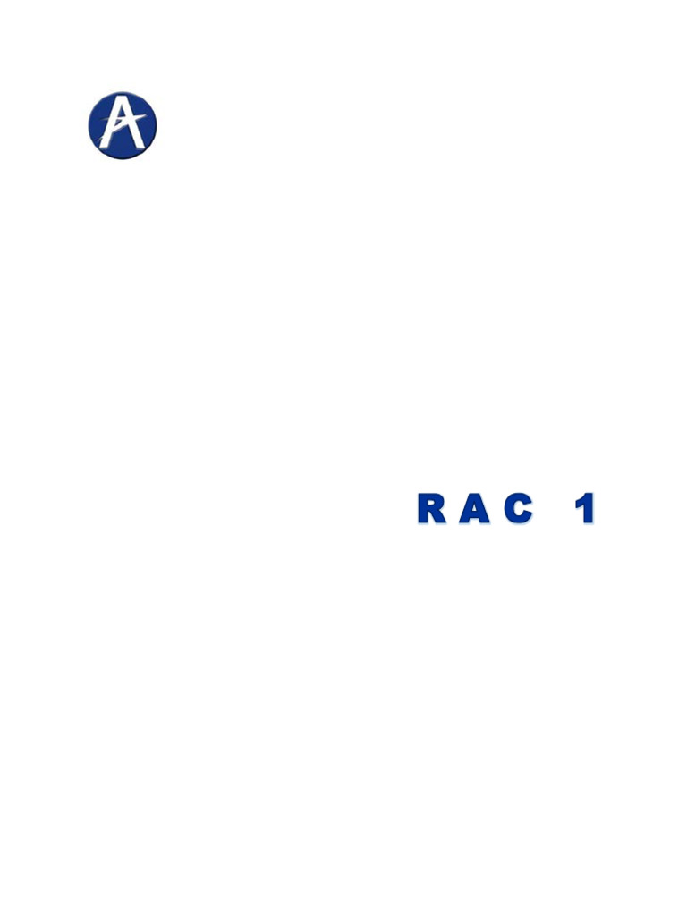 RAC 1 - Definiciones | PDF | Aeropuerto | Aeronave